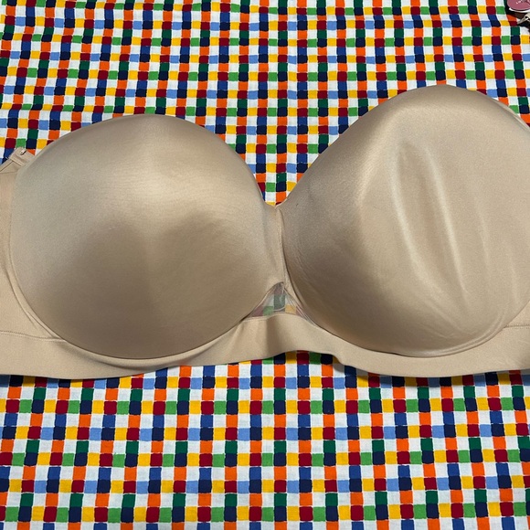 Cacique | Intimates & Sleepwear | New Cacique Beige Strapless Bra 44f ...